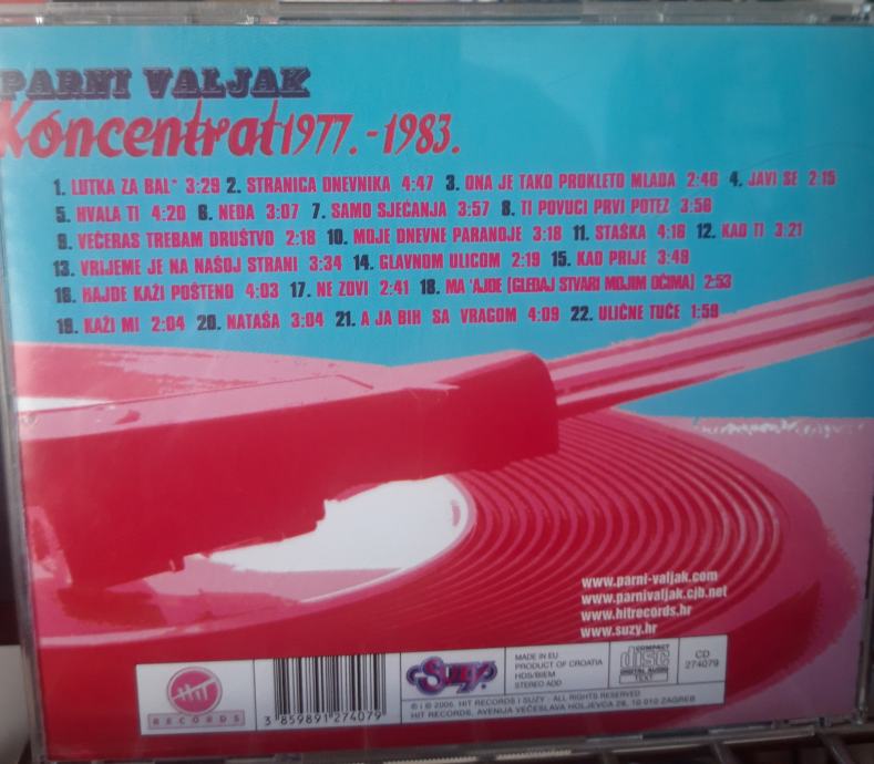 Parni Valjak - Koncetrat 1977-1983