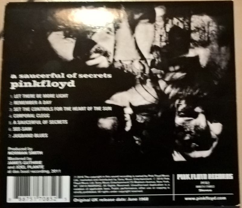 Pink Floyd - A Saucerful of Secrets CD