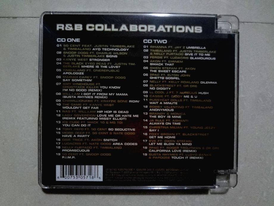 R&B COLLABORATIONS 2CD