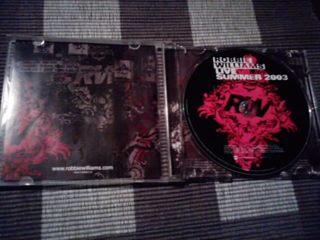 Robbie Williams - Live Summer 2003 cd