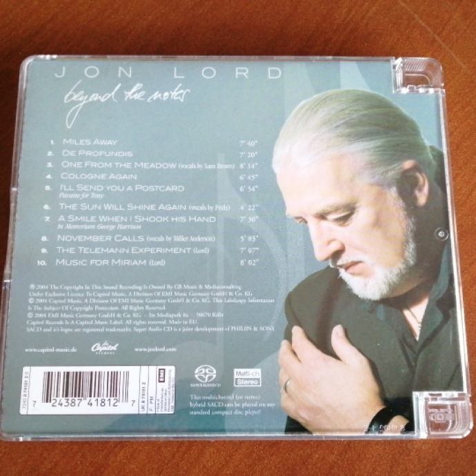 SACD - Jon Lord - Beyond the Notes