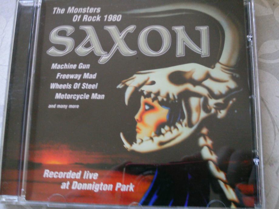 SAXON THE MONSTERS OF ROCK 1980
