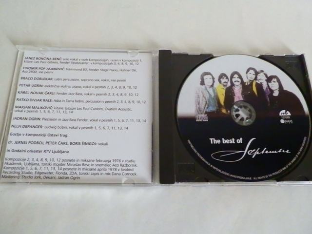 September ‎– The Best Of,....CD