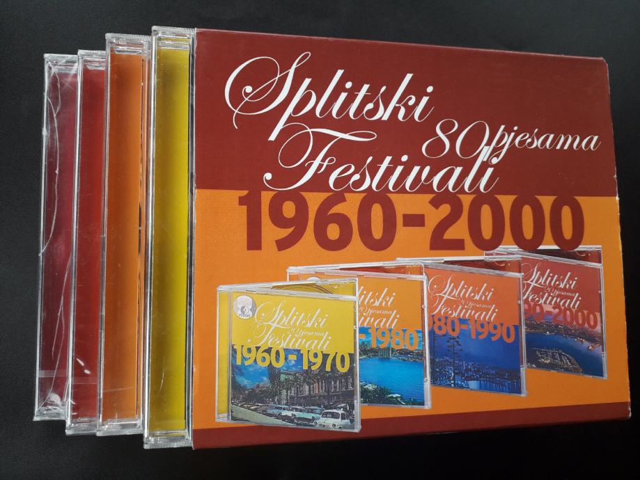 Splitski festivali 1960 - 2000 ... 4CD box