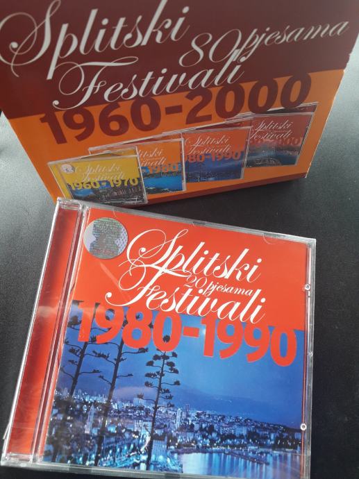 Splitski festivali 1960 - 2000 ... 4CD box