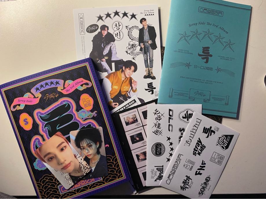 stray kids - 5 star limited album - kpop