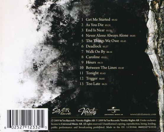 Takida - The Darker Instinct - CD