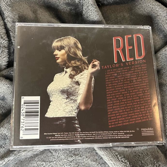 Taylor Swift - RED (Taylor’s Version) (album - cd)