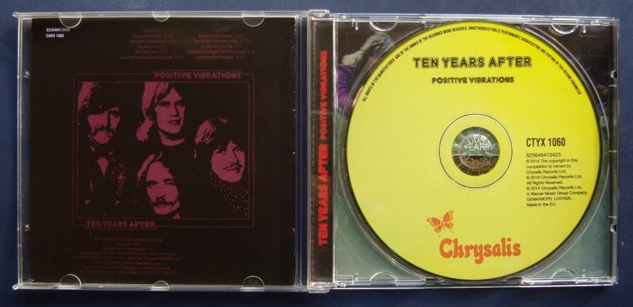 Ten Years After - Positive Vibrations - CD - NOVO