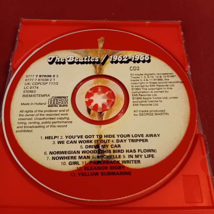 The Beatles 2CD 1962-1966