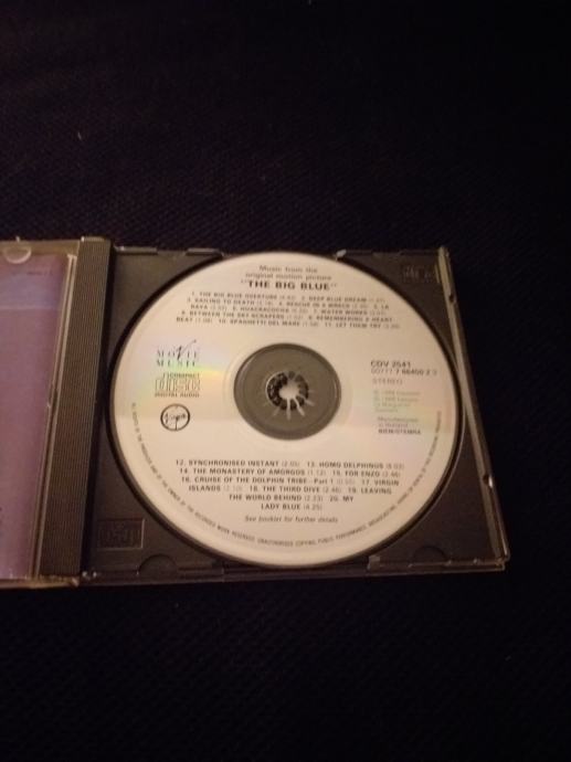 The Big Blue soundtrack cd
