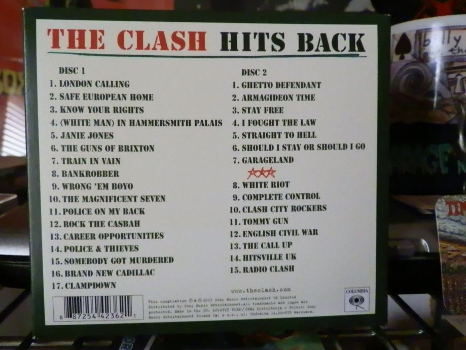 The Clash ‎– Hits Back,.....2xCD