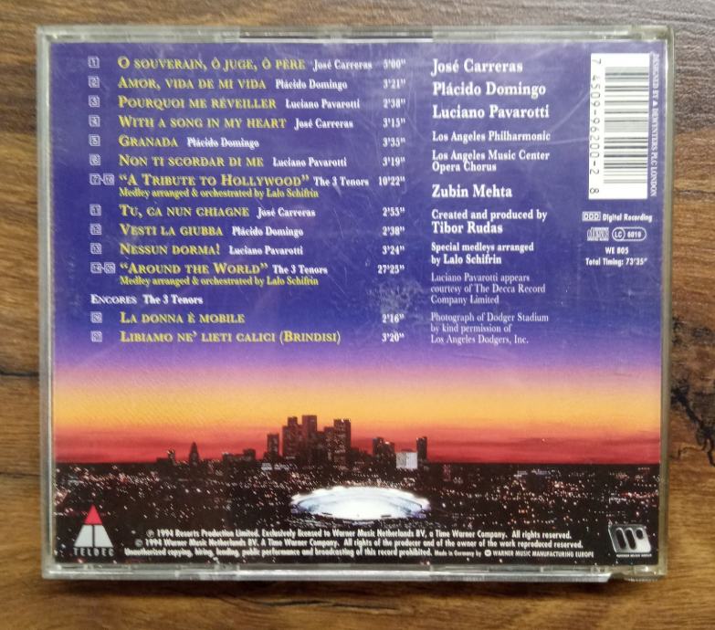 Tri tenora - Nagrađivani live album