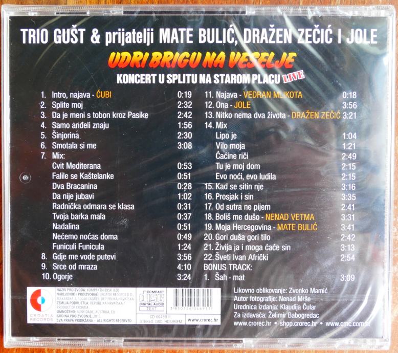 Trio gušt: Udri brigu na veselje