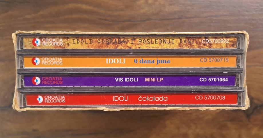 VIS Idoli - Box set 4 cd-a