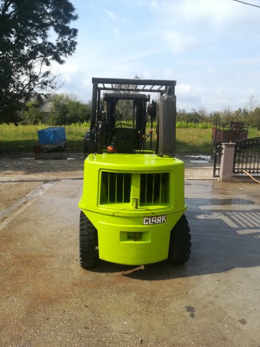 Clark GPX40 duple vilice, posmak, 5t