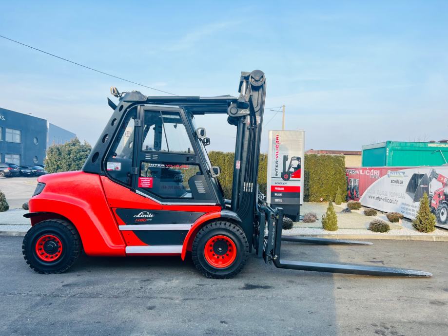 Viličar Linde H80D-03/900 nosivosti 8.000 kg