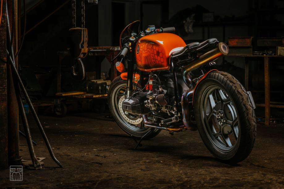 BMW R100 cafe racer by Incerum, 1984 god.
