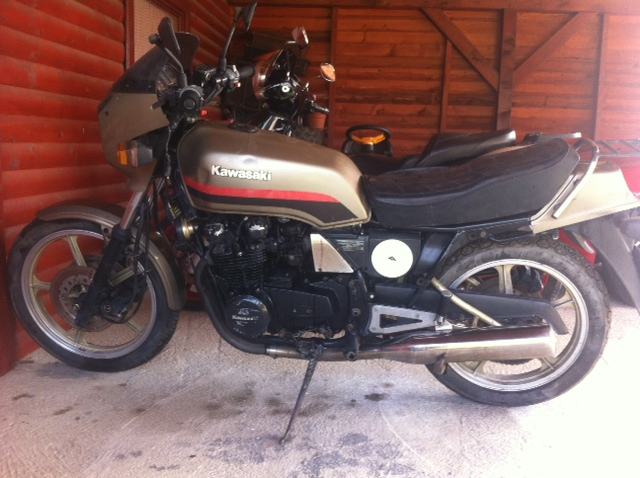 Kawasaki GPZ 550 Unitrack, 1982 god.