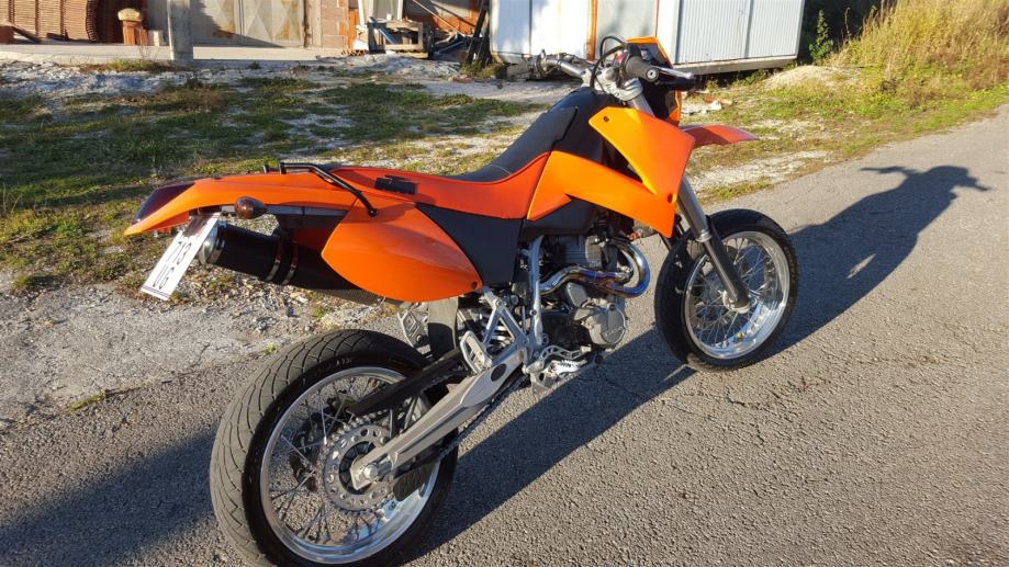 KTM 640 lc4 Supermoto, 2003 god.