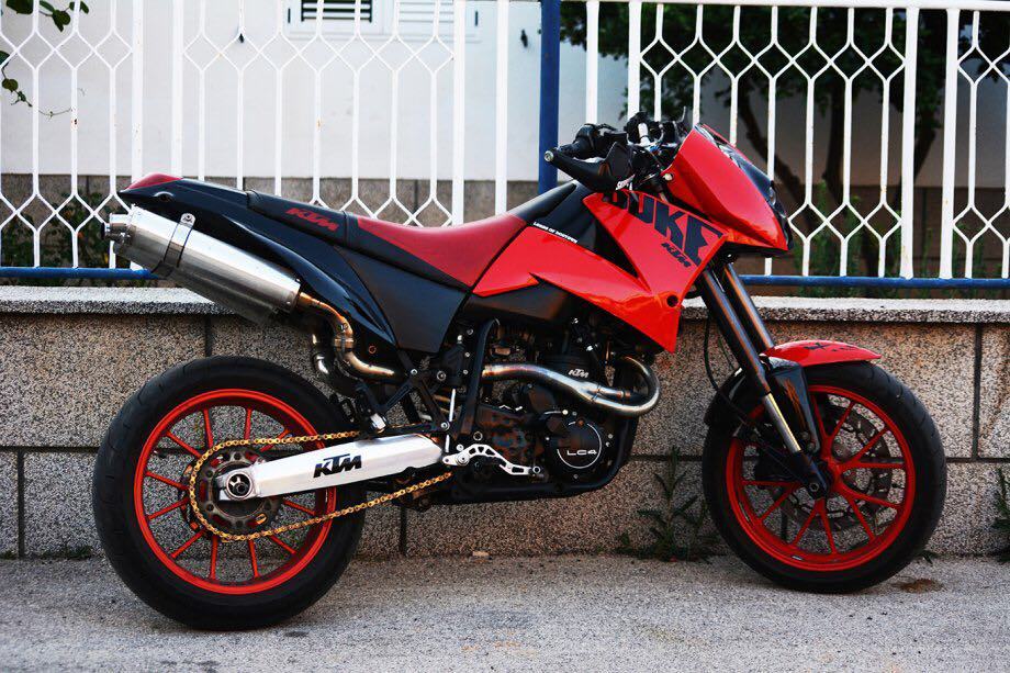 KTM DUKE 2 640 625 cm3, 2001 god.