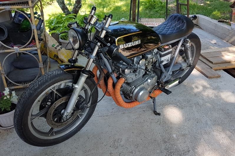Suzuki GS650G Cafe Racer, 1981 god.