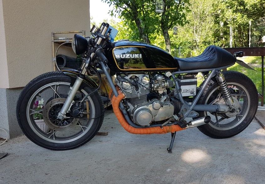 Suzuki GS650G Cafe Racer, 1981 god.