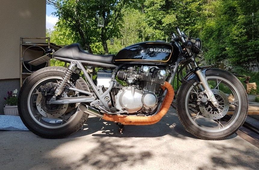 Suzuki GS650G Cafe Racer, 1981 god.