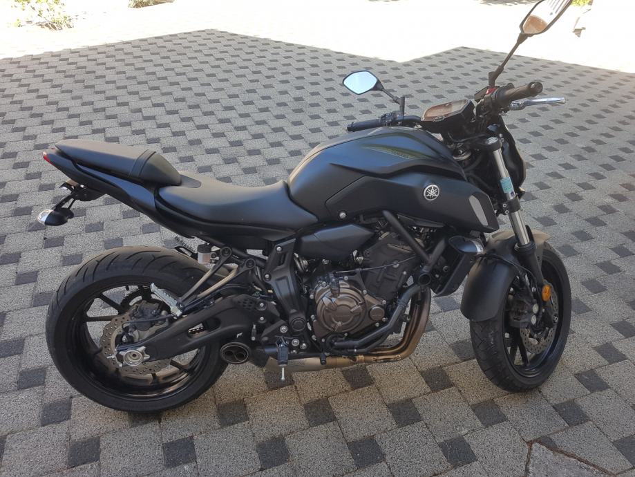 Yamaha MT 07 Black Edition, 2020 god.