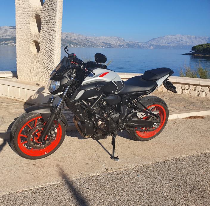 Yamaha MT07, 2020 god.