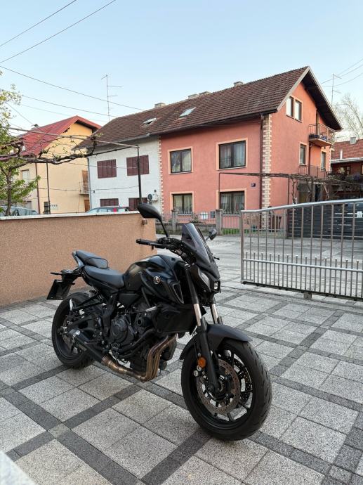 Yamaha MT07, 2021 god.