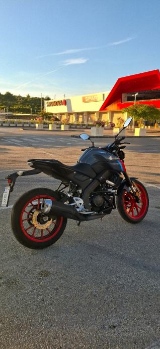 YAMAHA MT125 2021. A1, 2021 god.