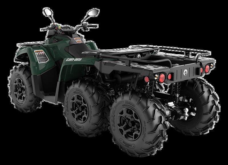 BRP CAN-AM OUTLANDER 6X6 XU+T - FLAT 450 - 60KM/H - TUNDRA GREEN, 2024 god.