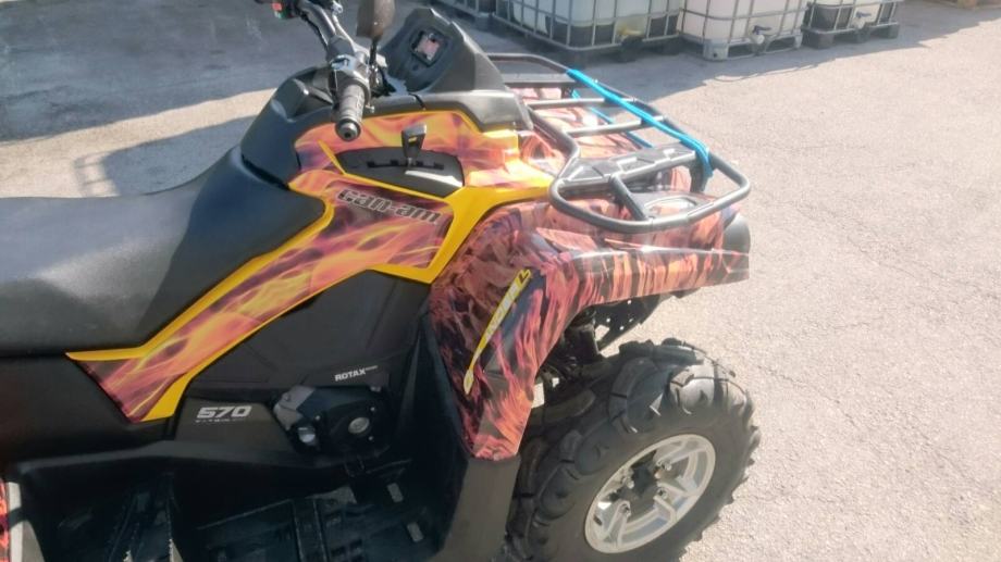 BRP OUTLANDER L MAX 570 cm3 V-TWIN EFI,DPS 2015g. Zamjena, 2015 god.
