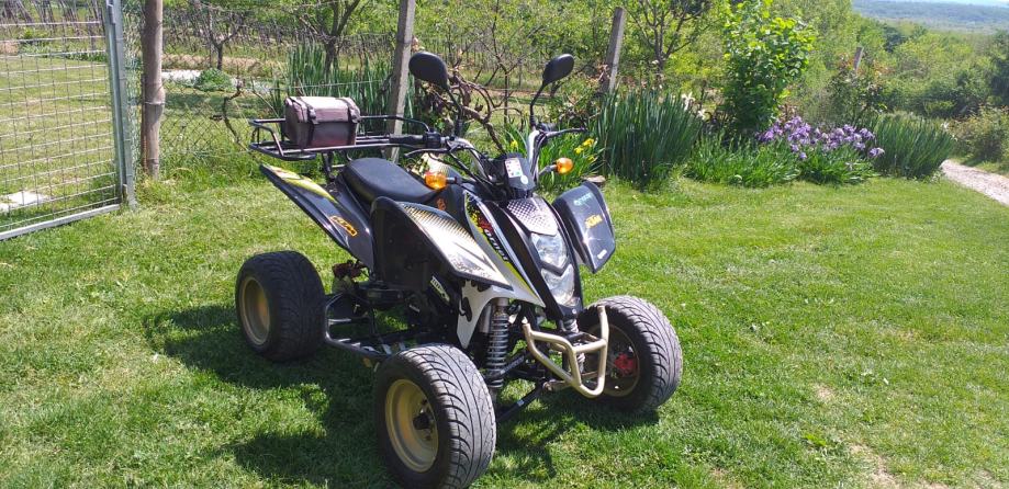 QUAD 250 REGISTRIRAN god dana!!!!DOSTAVA, 2014 god.