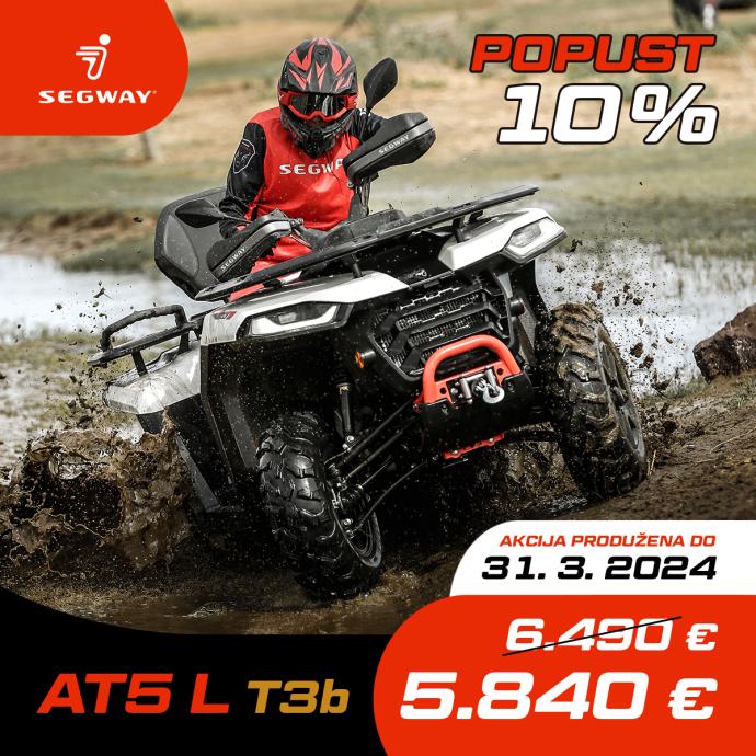 Segway AT5L 500 ccm // NOVI MODEL // Moguća dostava, 2024 god.
