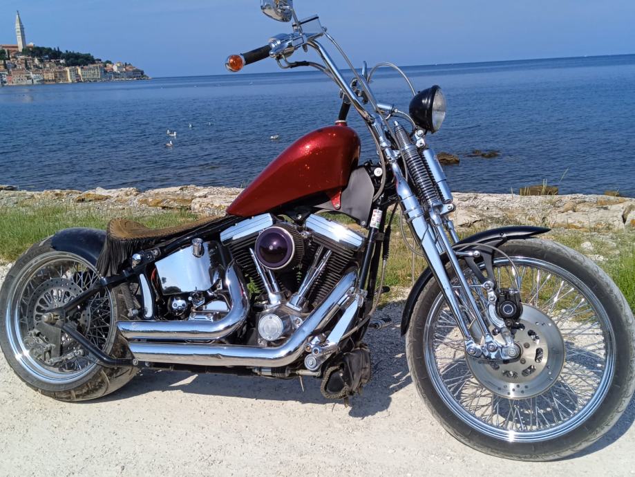 Harley big twin 1993 i American Performance Company high neck chopper ...