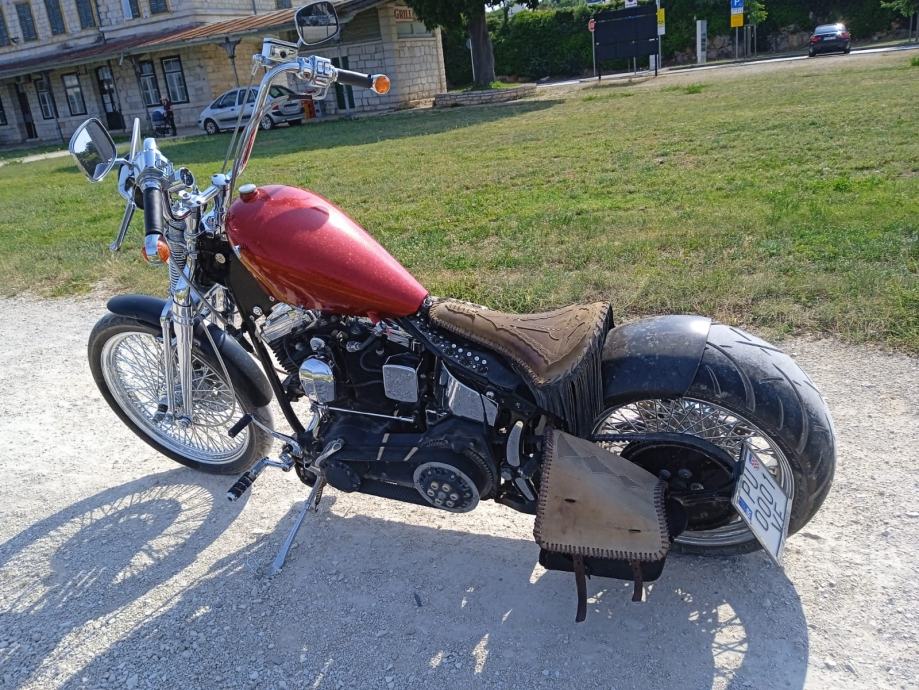 Harley big twin 1993 i American Performance Company high neck chopper ...