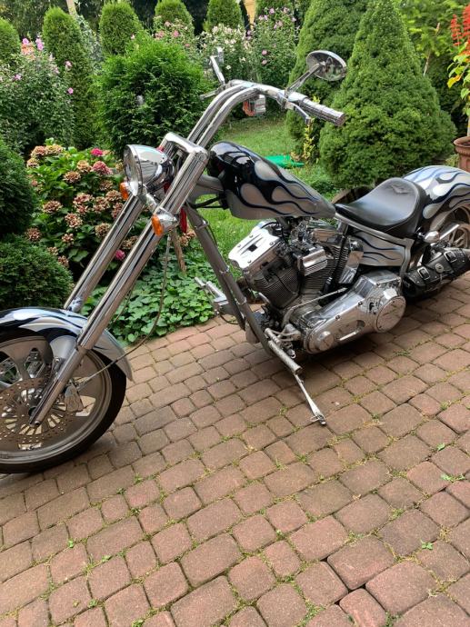 Harley big twin 1993 i American Performance Company high neck chopper ...