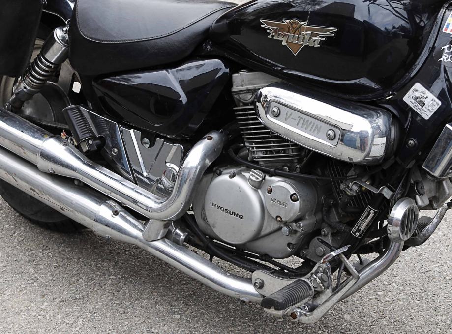 Chopper Hyosung Aquila 125 cm3, 2005 god.