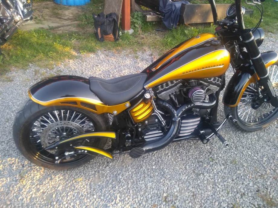 Softail Blackline custom, 2013 god.