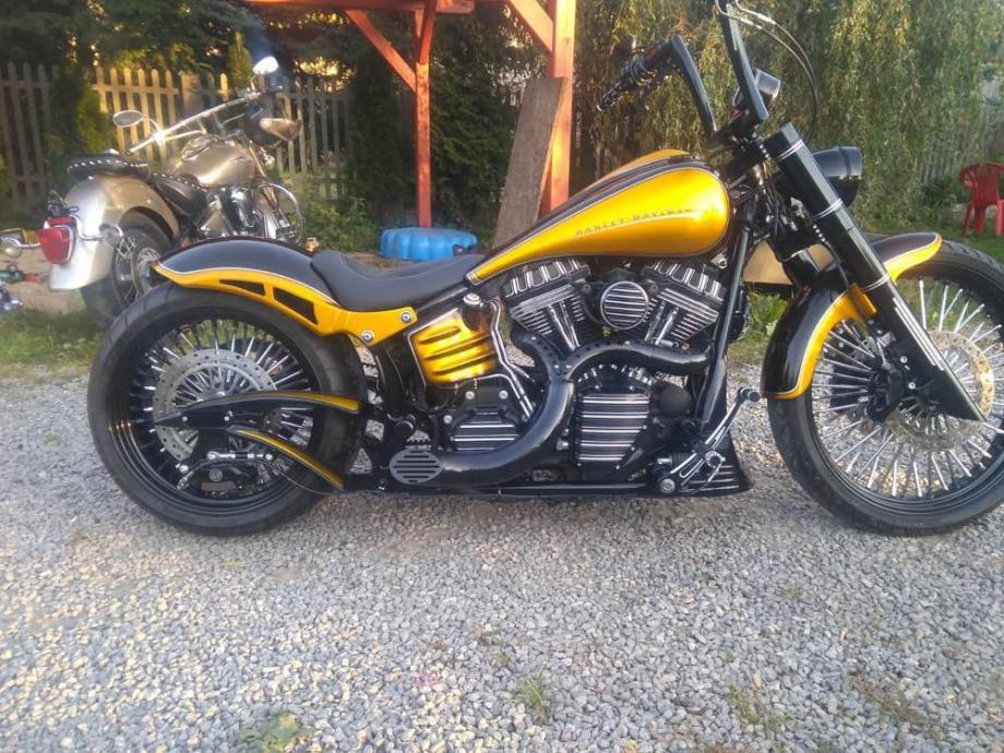Softail Blackline custom, 2013 god.