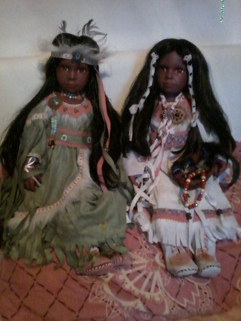 2 nove velike lutke Indijanke