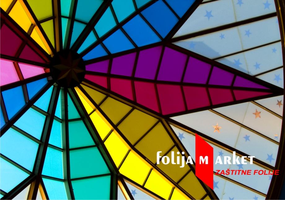 DEKORATIVNE FOLIJE ZA STAKLO U BOJAMA