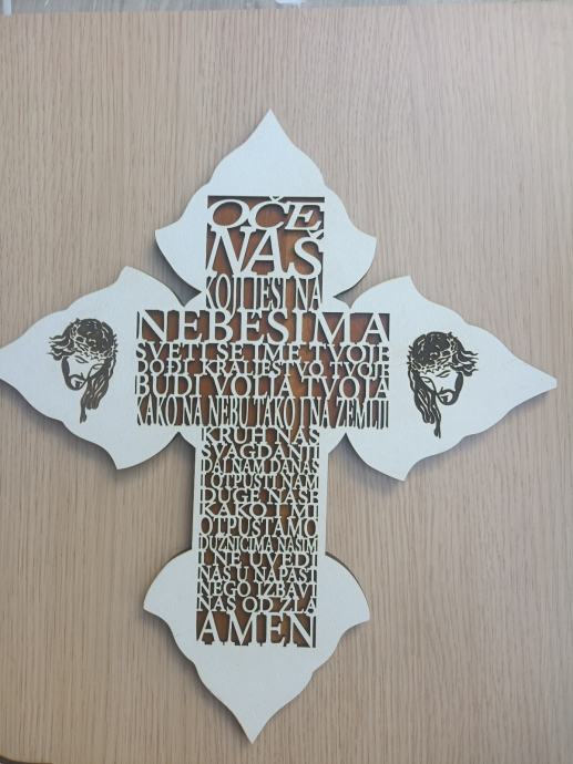 drveni križevi oče naš