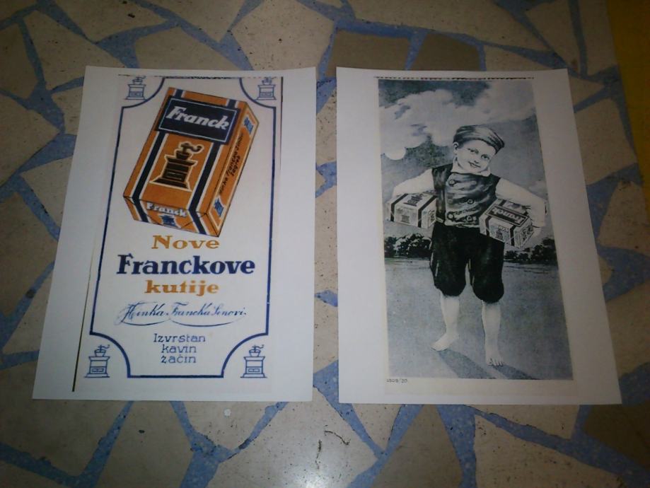 Franck kava stare plakate i postere ,20 kuna komad