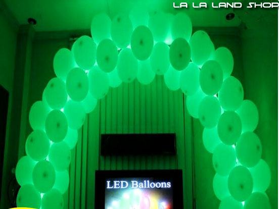 LED BALONI ZA ROĐENDANE, SVADBE, PARTY 50 kom - SVJETLEĆI LED BALONI