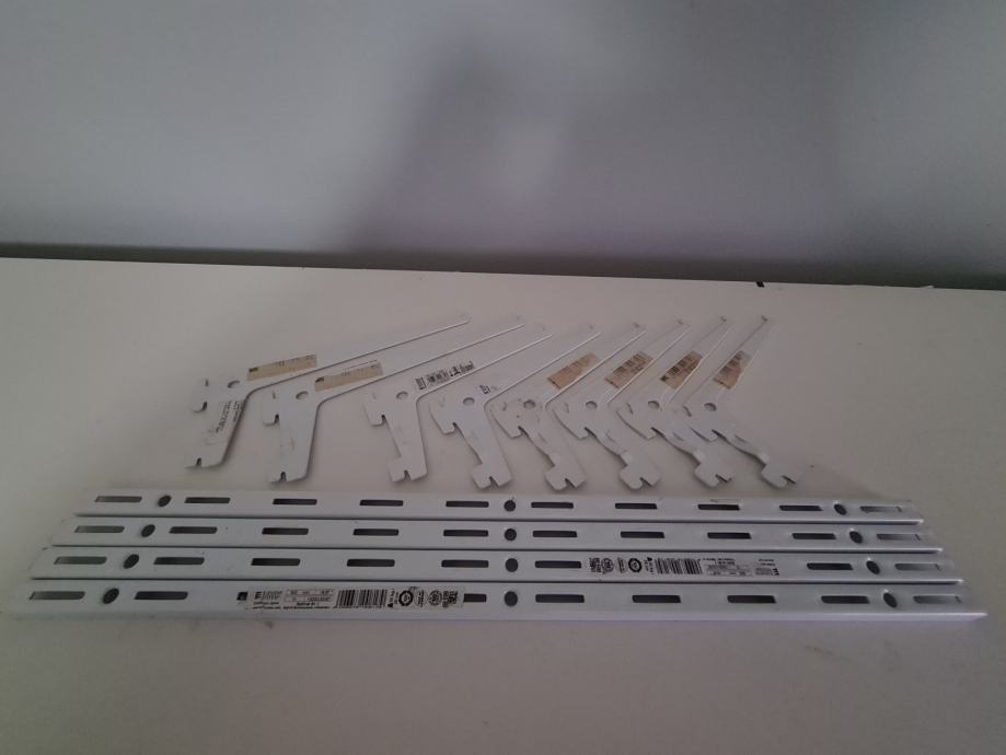 Metalni nosači i profili za zidne police