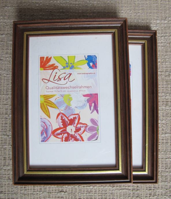 Okviri za slike drveni (wenge boja)