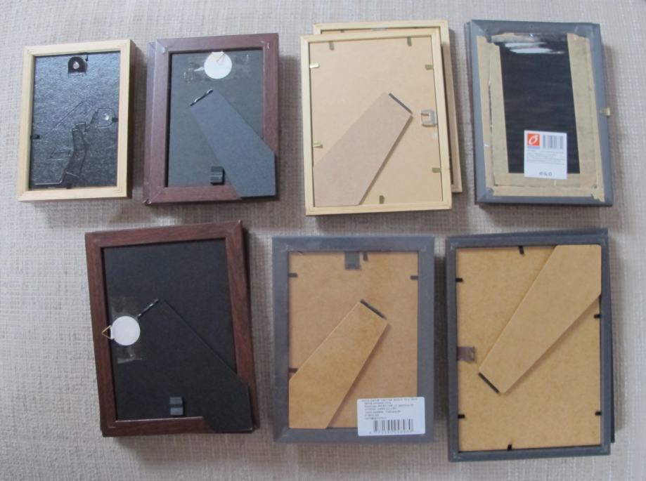 Okviri za slike drveni (wenge boja)